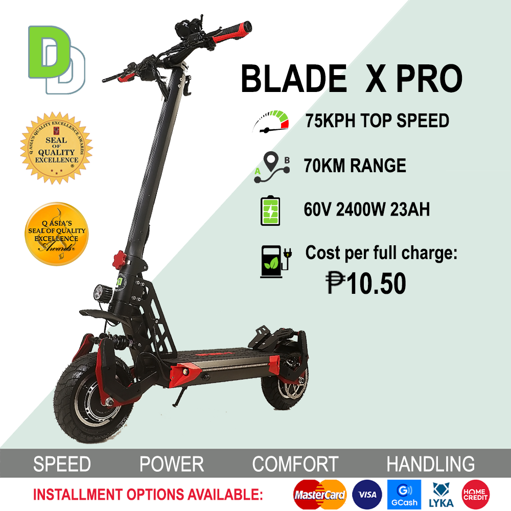 Double D Electric Scooter | Blade X PRO | Electric Scooter – Double D ...